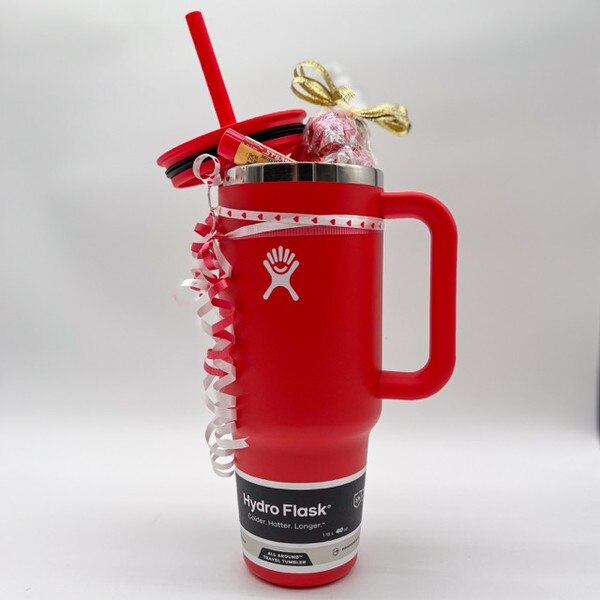 Valentine's Day - Red Hydro Flask 40 Oz. Bundle | NDSU Bookstore